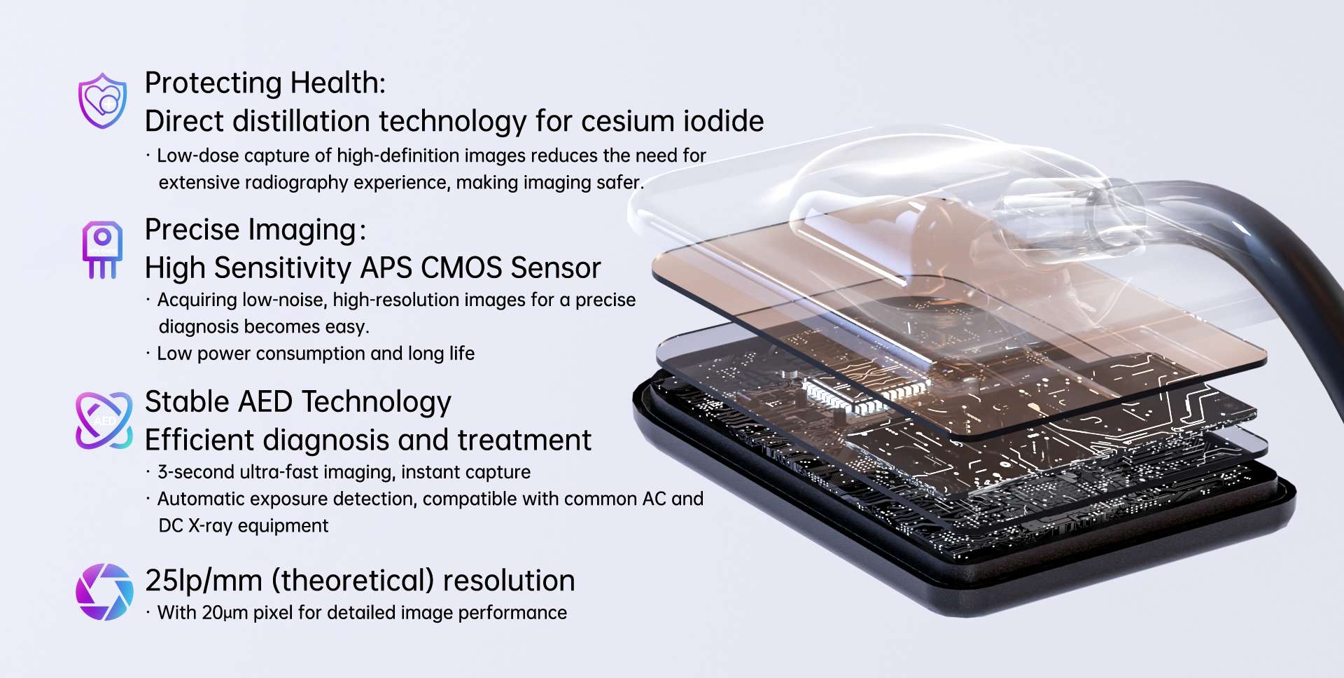 NanoPix 1.5 - Digital Sensor - Changzhou Sifary Medical Technology Co.,Ltd.